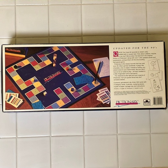 Pictionary | Games | Pictionary Vintage From 99s | Poshmark